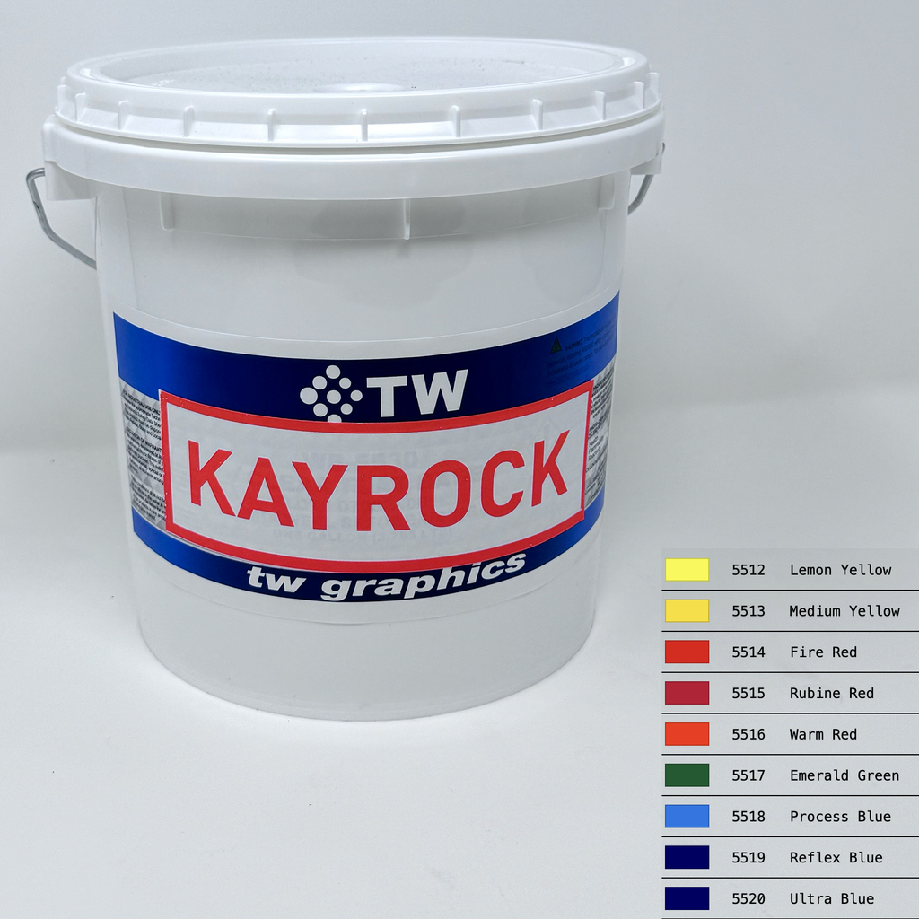 TW Graphics Standard Colors – Kayrock Screenprinting