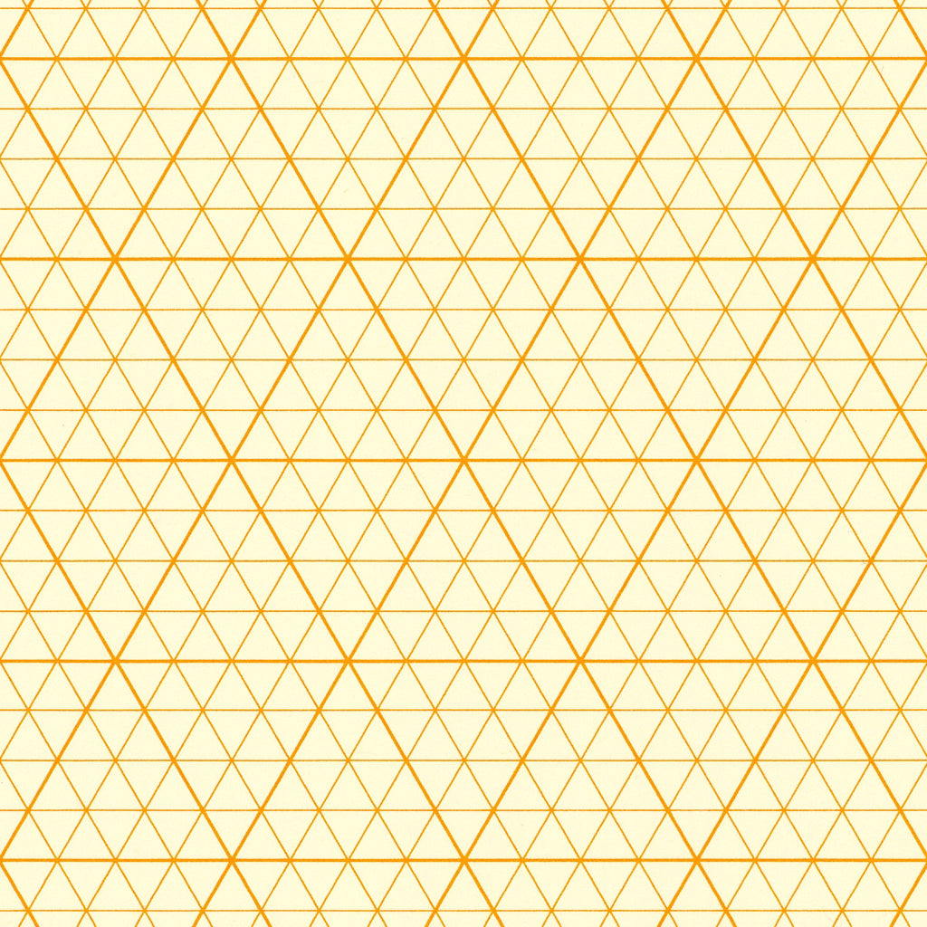 Orange Orthagonal Projection Graph Paper – Kayrock Screenprinting
